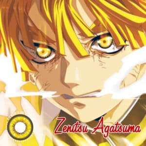 Demon Slayer Zenitsu Agatsuma Halloween Contacts - Colored Contacts