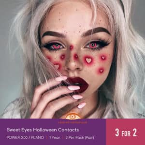 Sweet Eyes Halloween Contacts - Colored Contacts
