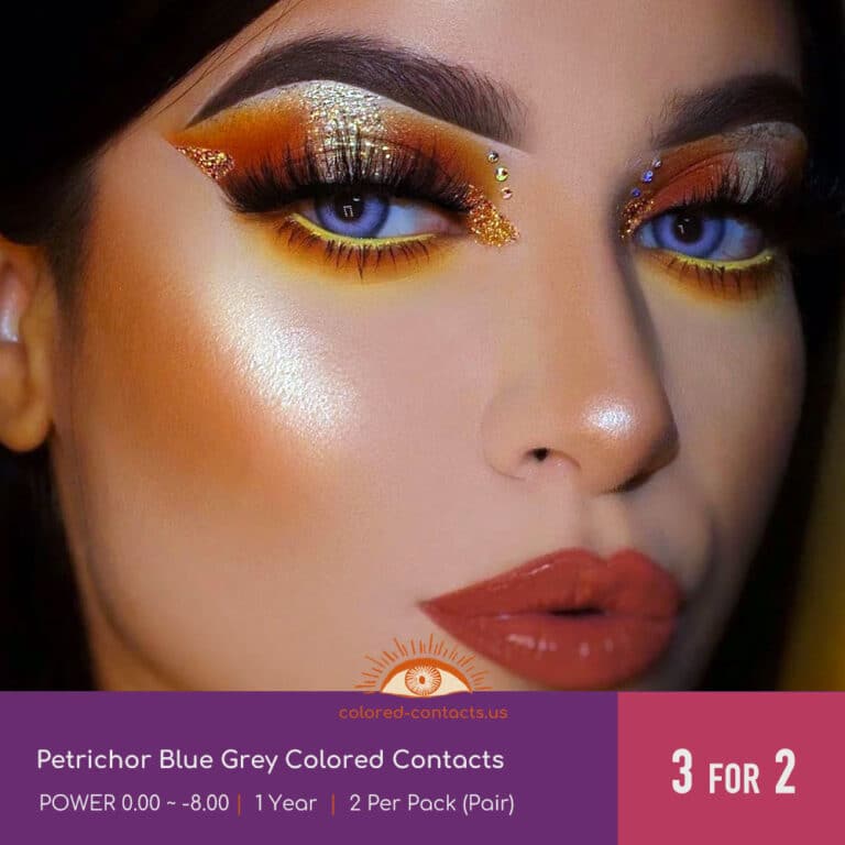Petrichor Blue Grey Colored Contacts - Colored Contact Lenses | Colored ...