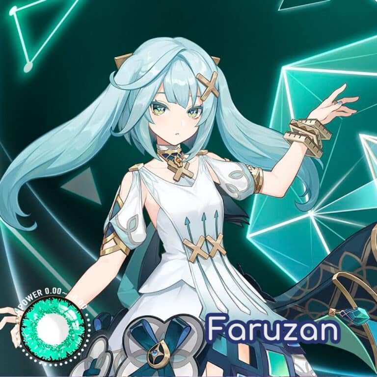 Genshin Impact Eula Cosplay Contact Lenses - Colored Contact Lenses ...