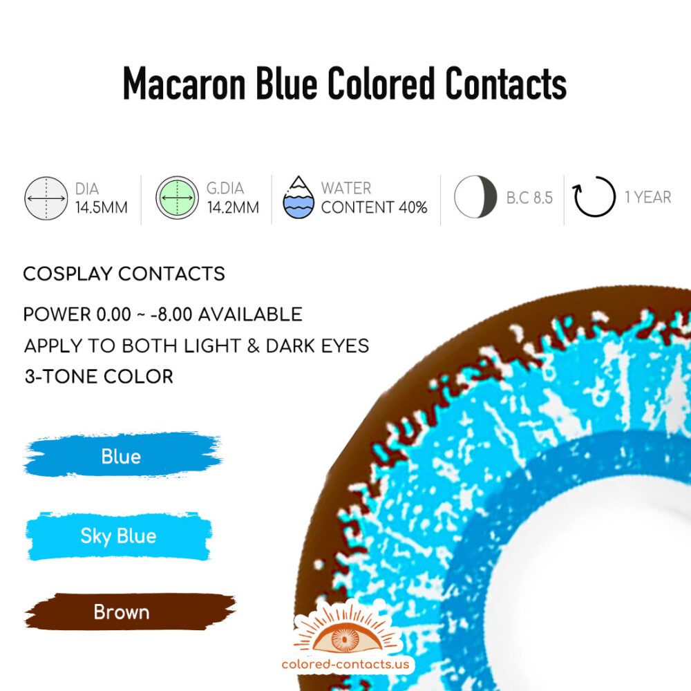 Furina Cosplay Contacts - 5 Classic Colors - Colored Contacts