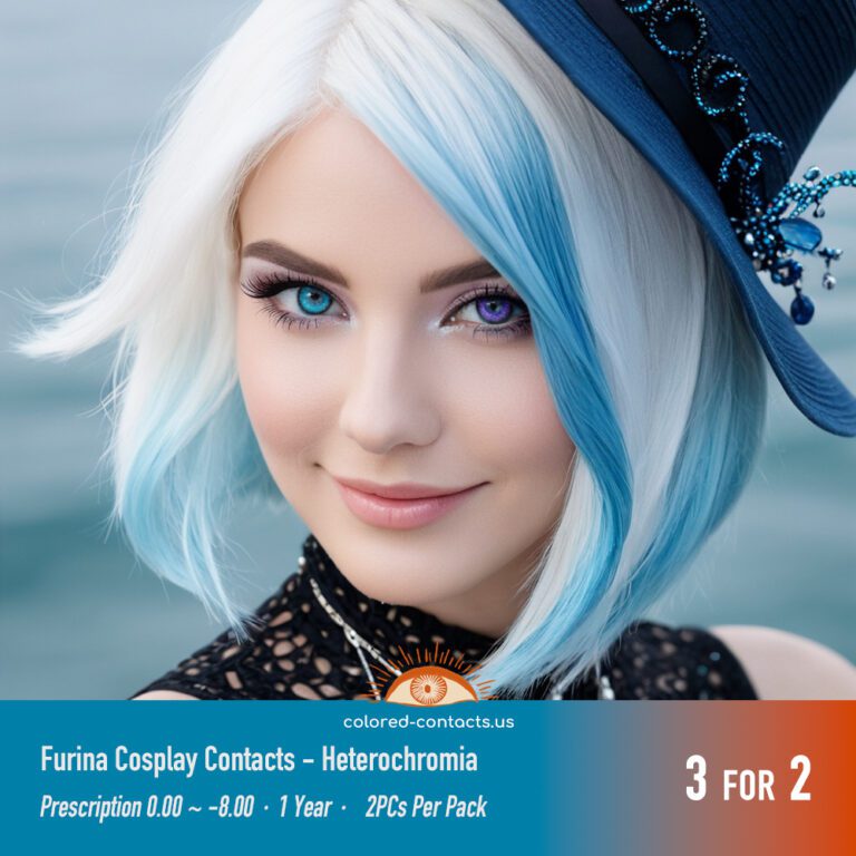 Furina Cosplay Contacts - 5 Classic Colors - Colored Contacts