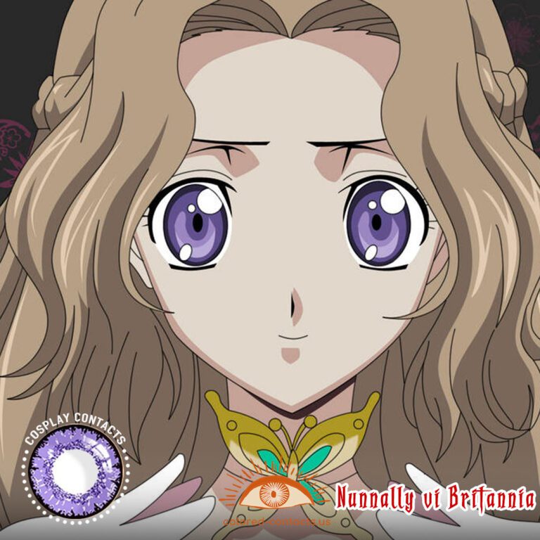 Code Geass: Nunnally Vi Britannia Cosplay Contacts - Colored Contacts