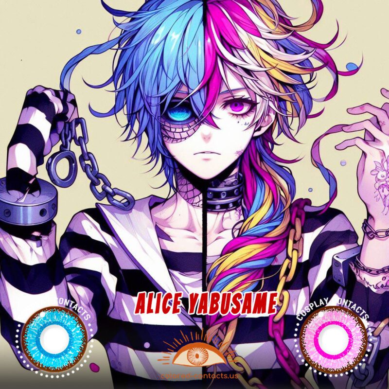 Alice Yabusame Cosplay Contact Lenses - Colored Contacts