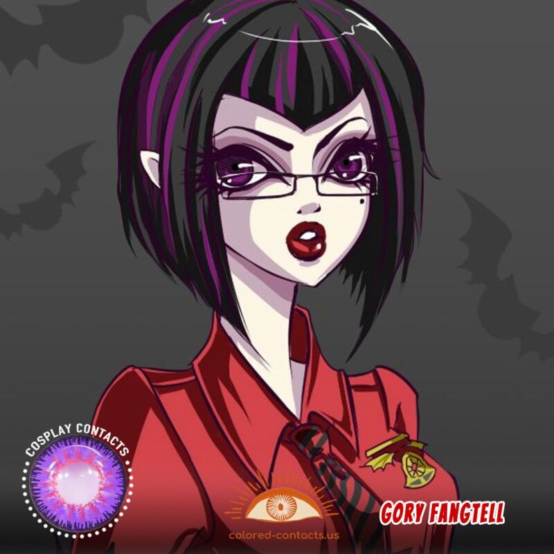 Monster High : Gory Fangtell Cosplay Contact Lenses - Colored Contacts