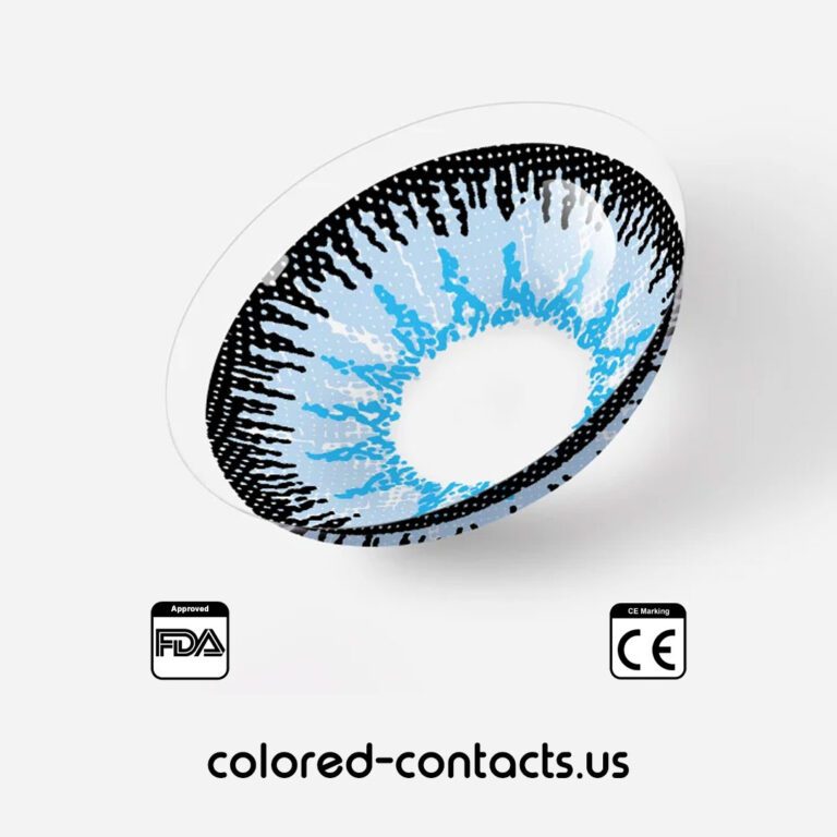 Demon Slayer Giyu Tomioka Halloween Contacts - Colored Contacts