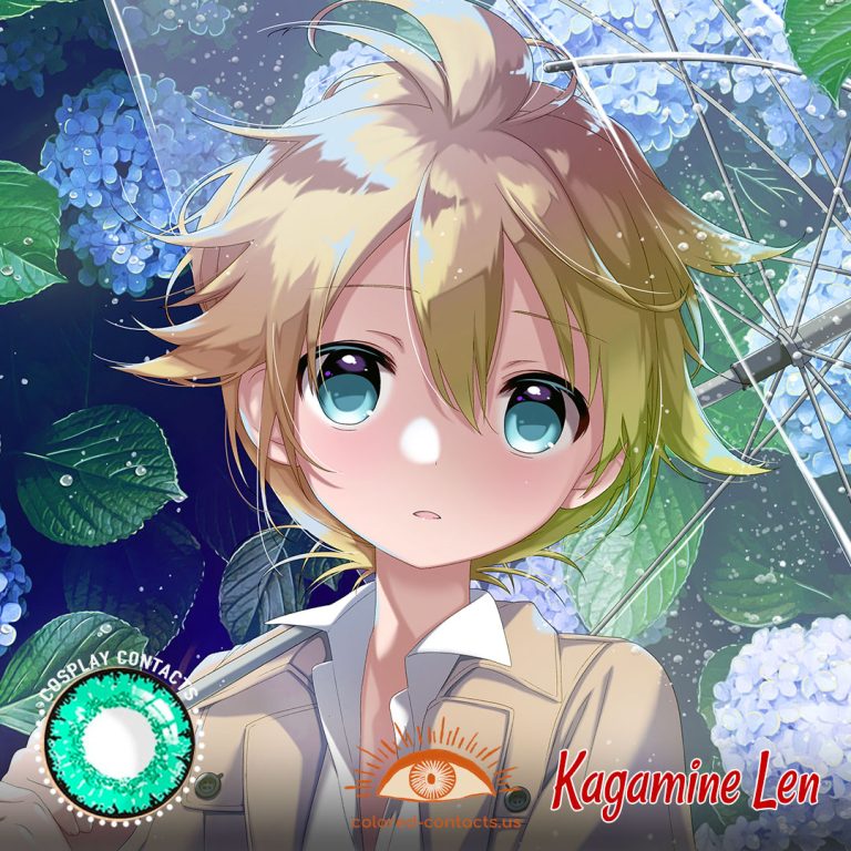 Vocaloid: Kagamine Len Cosplay Contact Lenses - Colored Contact Lenses ...