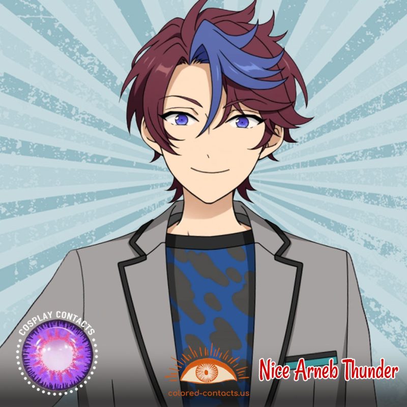 Ensemble Stars : Nice Arneb Thunder Cosplay Contact Lenses - Colored ...