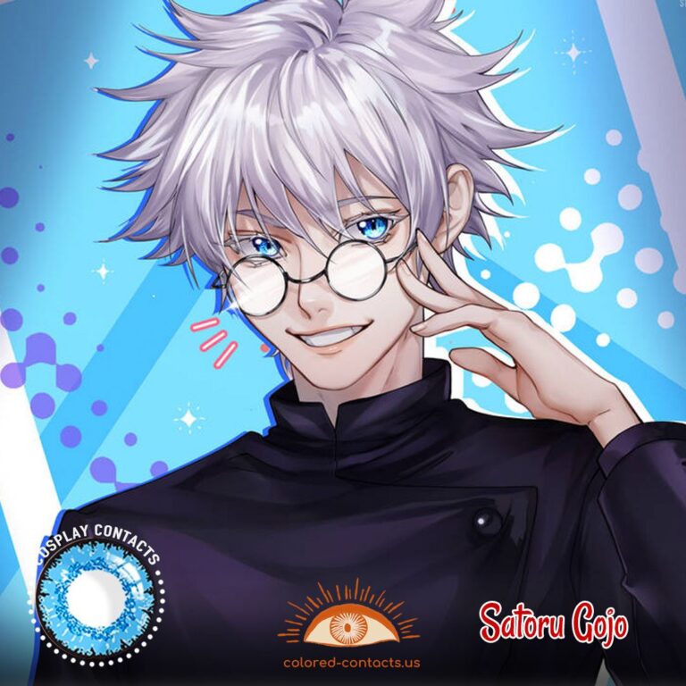 Jujutsu Kaisen : Satoru Gojo Cosplay Contact Lenses - Colored Contacts