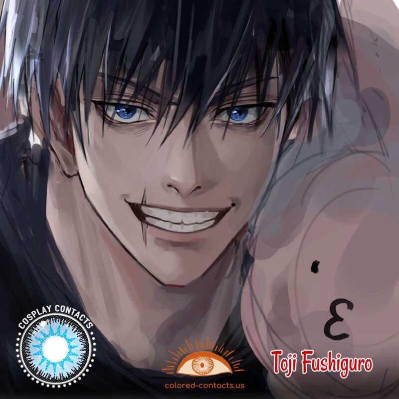 Jujutsu Kaisen : Toji Fushiguro Cosplay Contact Lenses - Colored ...