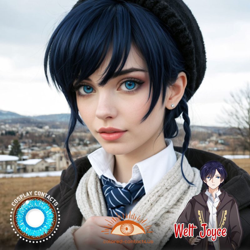 Honkai Impact 3rd: Emma Planck Cosplay Yellow Contact Lenses - Colored ...