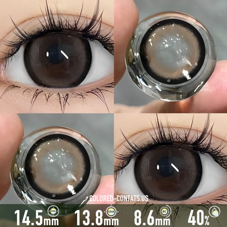 Desert Rose Mocha Fade Contact Lenses - Colored Contacts