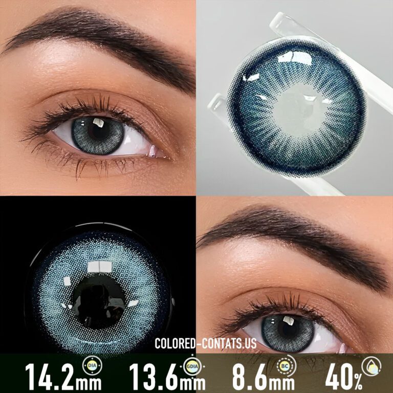 Seattle Blue Contact Lenses - Colored Contact Lenses | Colored Contacts ...