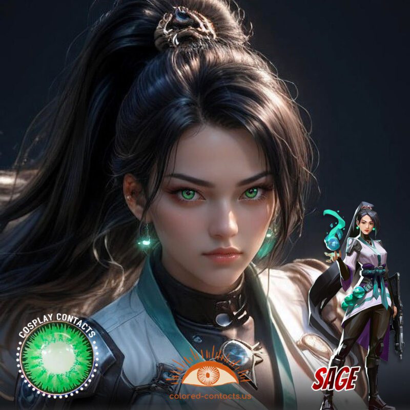 ZZZ: Evelyn Cosplay Violet Contact Lenses - Colored Contacts